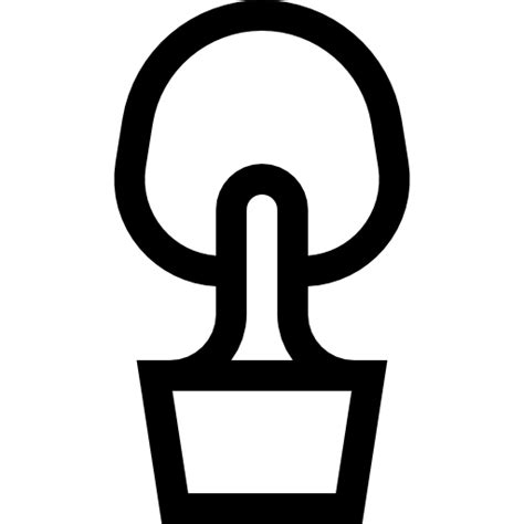 Tree Basic Straight Lineal Icon Tree Basic Straight Lineal Icon