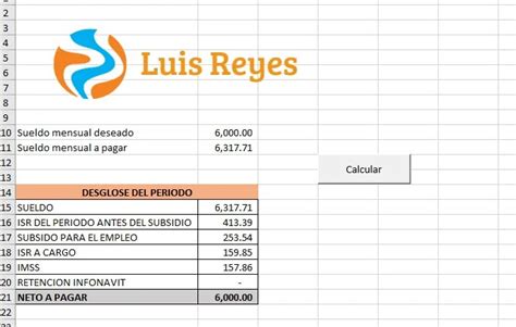 ojo Una vez más Mimar calculo de nomina neta Extranjero decidir