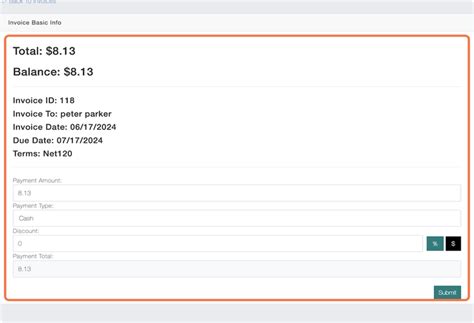 Corestore Customers Invoice Module Coreware