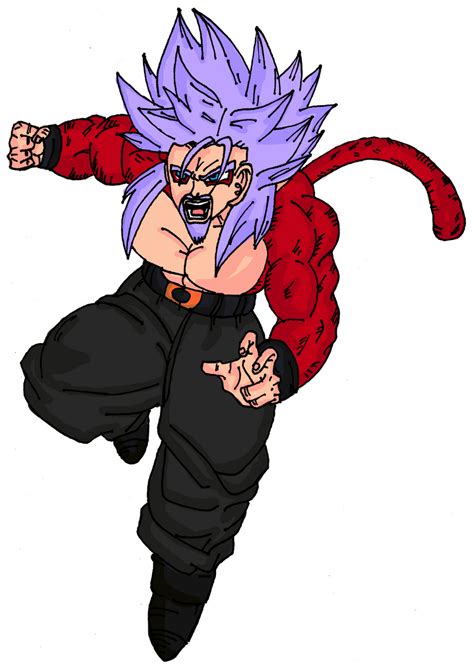 Trunks Ssj4 Af By Me By Thesupersayanfour On Deviantart