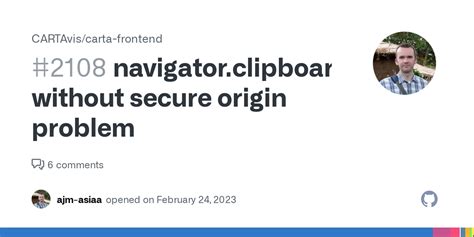 Navigatorclipboard Without Secure Origin Problem · Issue 2108