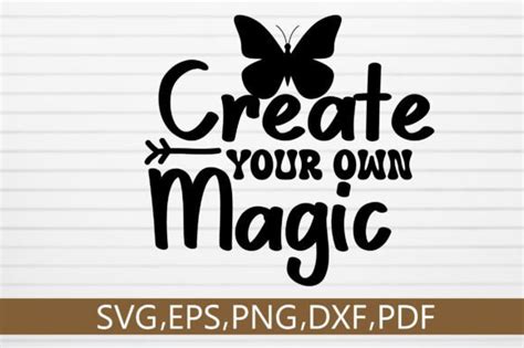 Create Your Own Magic Svg Design Graphic By Monidesignhat · Creative