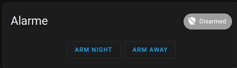 Alarm Panel Change Background Color Of Status Button Frontend Home Assistant Community