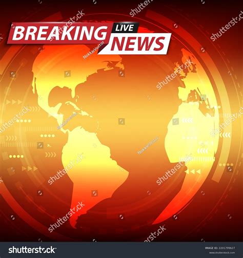 속보 배경 Tv 채널 뉴스 화면 스톡 벡터로열티 프리 2201799627 Shutterstock