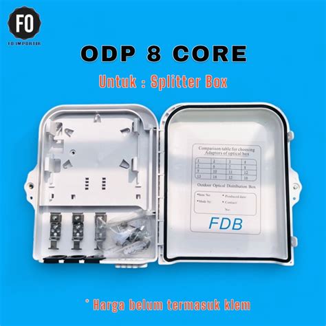 Jual Jttop Odp 8 Core Khusus Spliter Box Odp 8coreoptical Distribution Point Fo Shopee Indonesia