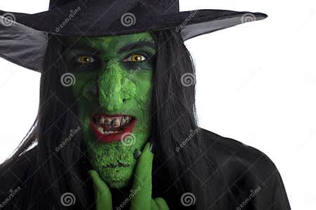 Evil Green Witch Stock Image Image Of Finger Pagan 20831831
