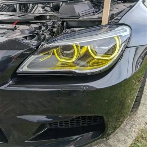 Для BMW 6 серий M6 F12 F13 F06 CSL фары желтые дневные ходовые огни ...