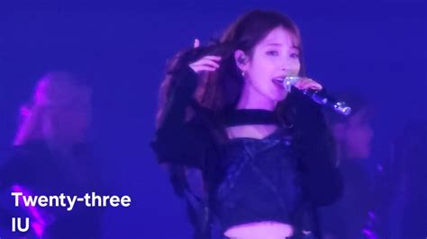 K 아이유 IU Twenty three FANCAM IU H E R WORLD TOUR CONCERT IN SEOUL YouTube