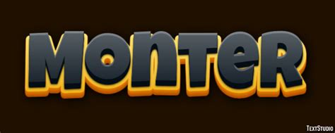 Monter Effet De Texte Et Design De Logos Mot