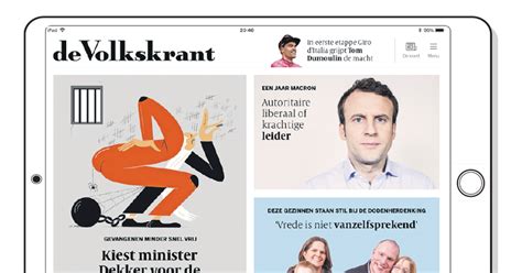 Week Van De Hoofdredacteur Een Nieuwe Manier Om De Volkskrant Te Lezen