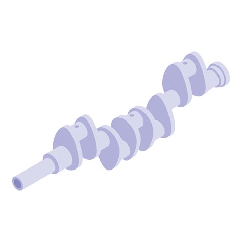 Car Crankshaft Icon Isometric Style Vector Art At Vecteezy