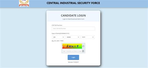 Cisf Admit Card 2023 Out For Tradesman Asi Steno Hcm Driver Posts