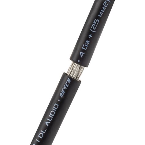 Силовой кабель DL Audio ™ Raven Power Cable 4 Ga Black
