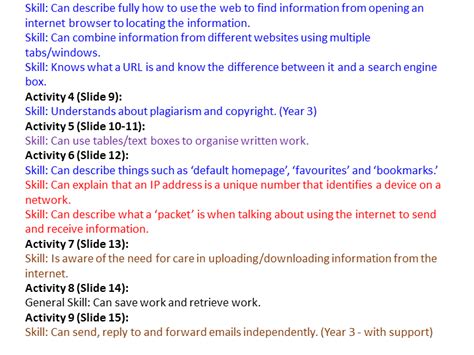 Computing Assessments Year 4 Teaching Resources