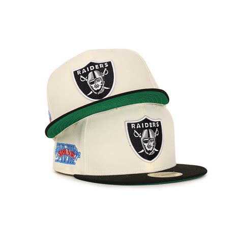 Las Vegas Raiders Nfl Superbowl Xviii 59fifty Fitted Crown Minded