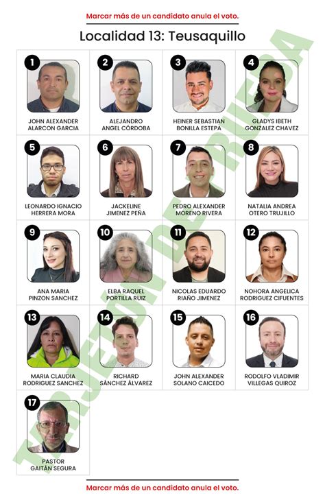 Conoce Cómo Quedaron Los Tarjetones Que Votarás En La Consulta Popular