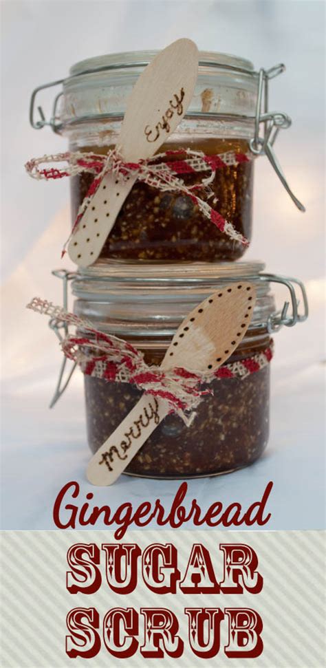 Gingerbread Sugar Scrub Clumsy Crafter