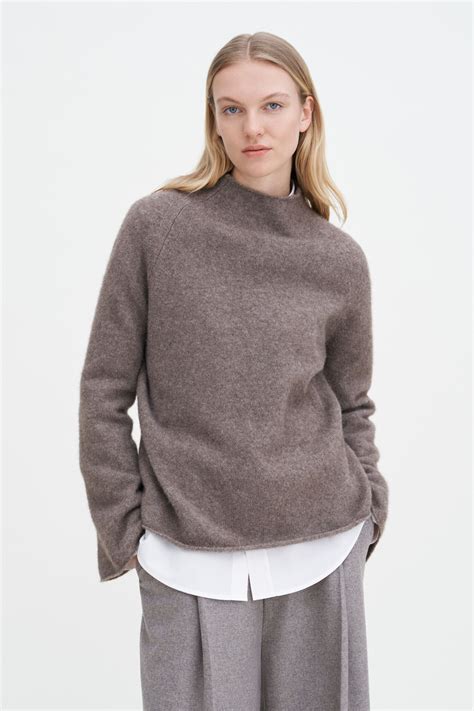 Wool Yak Sweater Driftwood Filippa K