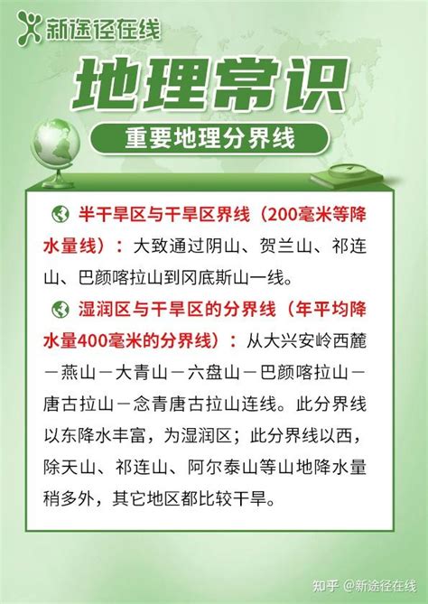 公考地理常识精选六 知乎