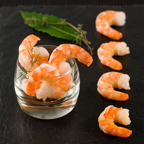 Crevettes décortiquées tropicales cuites surgelées Freshpack