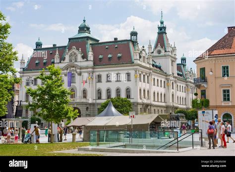 The University Of Ljubljana Palace Seat Of The Rectorate Ljubljana
