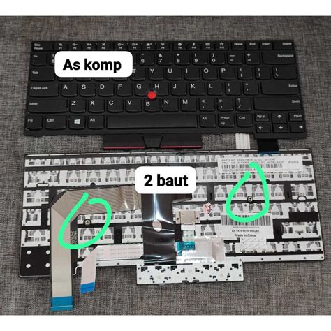 Jual Keyboard Lenovo Thinkpad T470 T480 A475 A485 No Backlight Shopee Indonesia