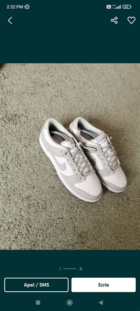 Real Dunks Grey Fog He Asks For 150 Rlegitcheck