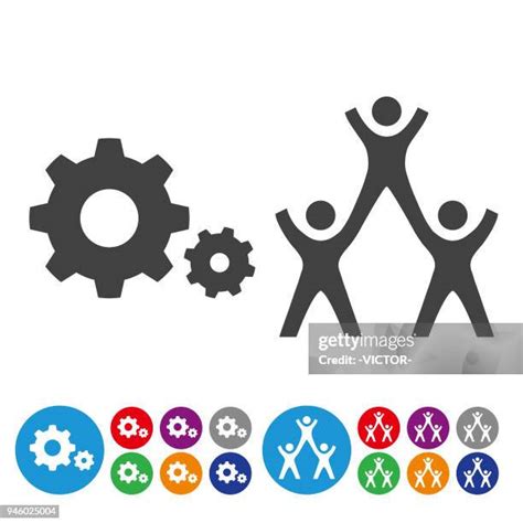 3 Cogs Icon Photos And Premium High Res Pictures Getty Images