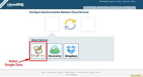 Instructions To Setup Sync Between Google Docs And Dropbox CloudHQ