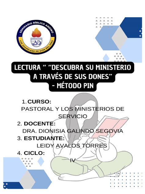 Método Pin Para Análisis Del Libro 2 Pdf Amor Iglesia Cristiana