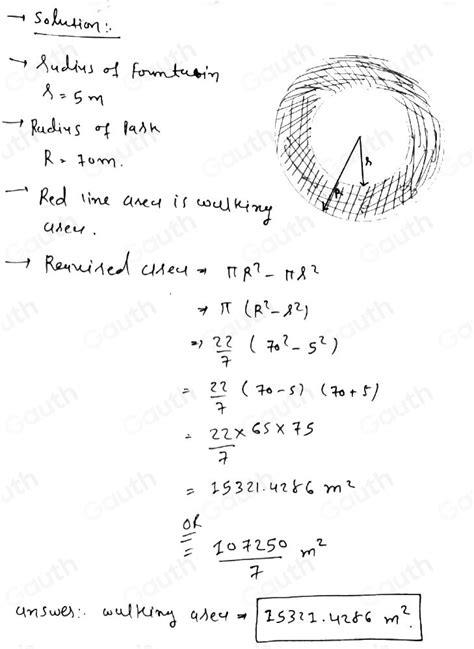 Solved Cumllerence Of M Find Its Area V Assessment Time Frame
