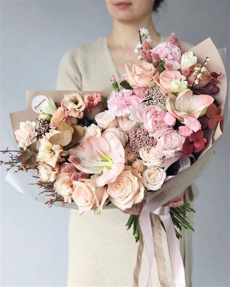 Авторский букет Нежные Чувства купить в Москве Flowerna Цветочные композиции Белые