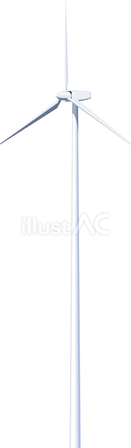 再生可能エネルギーの風力発電の風車イラスト No 25689810無料イラストフリー素材ならイラストAC