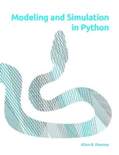 Modeling And Simulation In Python Pdf Free Download Books