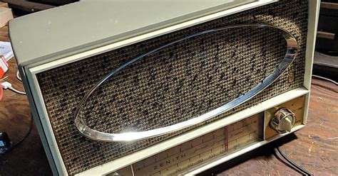 The Latest Radio Restorations One Is A 1951 Zenith Console Tone Racetrack Dearly A Late 50s