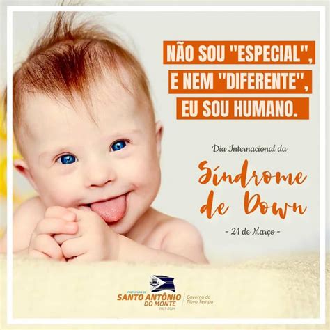 21 De Março Dia Internacional Da Síndrome De Down Prefeitura De