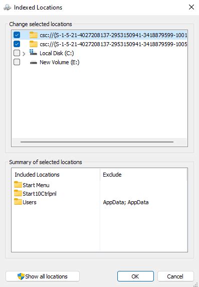 How To Manage Search Indexing On Windows Ghacks Tech News