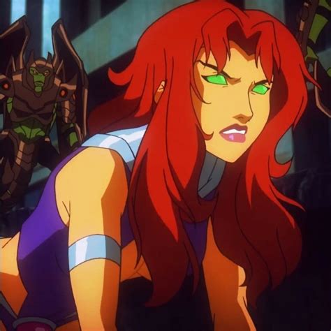 Starfire Red Hair Girl Characters Starfire Bangs Starfire Red Hair