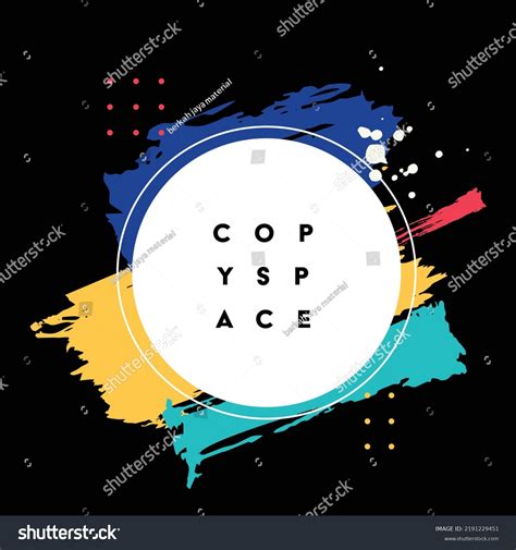 Colorful Gradient Ink Strokes Graphic Design Stock Vector Royalty Free 2191229451 Shutterstock