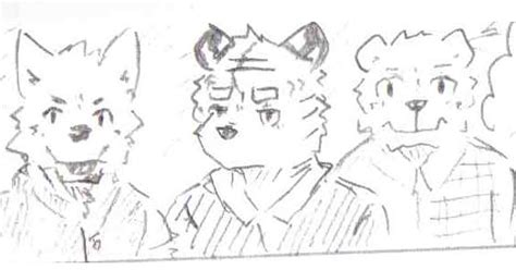 落書き Rkgk Bsms＠蒼鉛のマンガ ケモノ 獣人 Pixiv