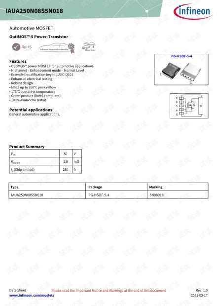 Iaua N S N Infineon Pdf Csdn Csdn