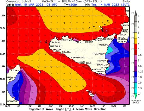 Meteo Sicilia Tempesta Di Maestrale Intense Mareggiate E Crollo