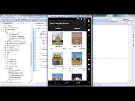GitHub Sonusurender RecyclerView Demo RecyclerView