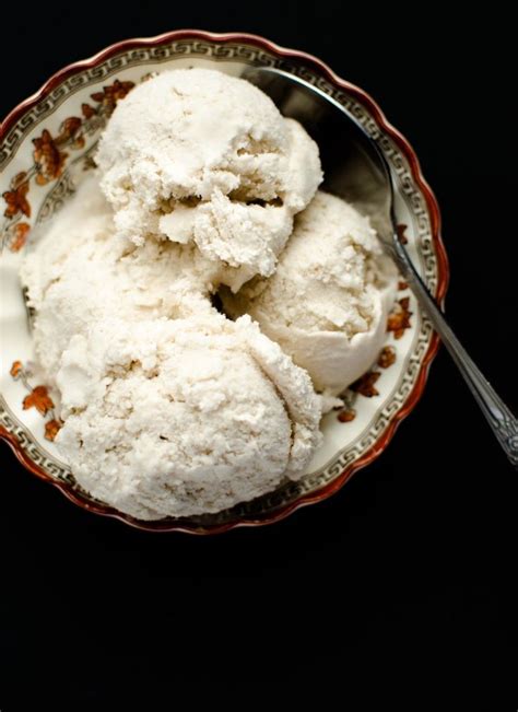 Vegan Vanilla Ice Cream Vegan Ice Cream Recipe Vanilla Ice Cream