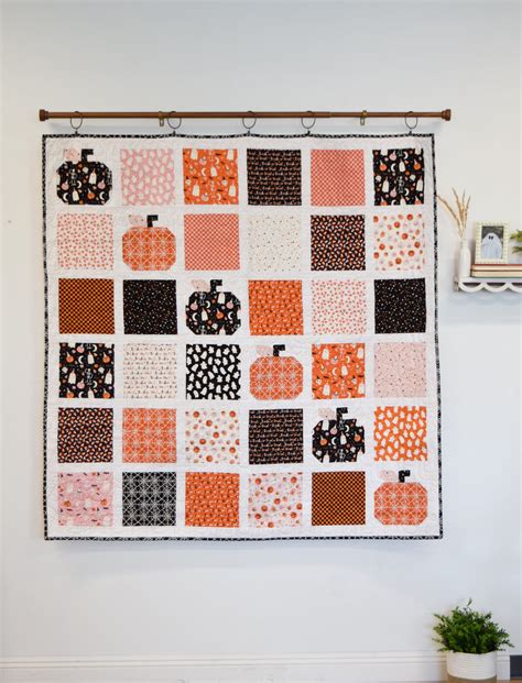 Pumpkin Patch Quilt Fabric Kit My Girlfriends Quilt Shoppe