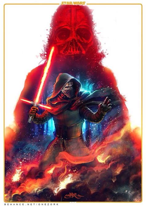 Kilo Ren Star Wars Fan Art Star Wars Vii Star Wars Artwork Star Trek