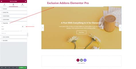 How To Configure And Style Post Slider Widget With Elementor Exclusive Addons