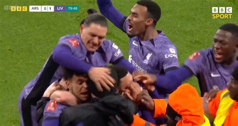 Darwin Nunez And Ibrahima Konate Make Pitch Invader Instantly Regret