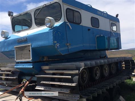 Thiokol Snowcat 1962 Snow Cat Powder Tracks Full Cab
