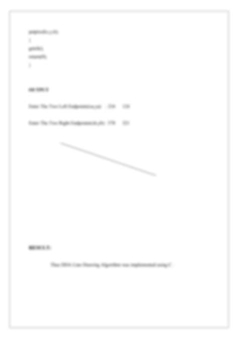 Solution Dda Line Drawing Algorithm Indian Computer Science Engg